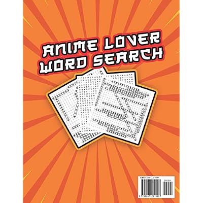 Buy Anime Word Search: Perfect Gift for Anime Fans. Find All Your ...