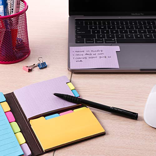 Colored Divider Sticky Notes Bundle Set Self-Stick Note- Sticky Note ...