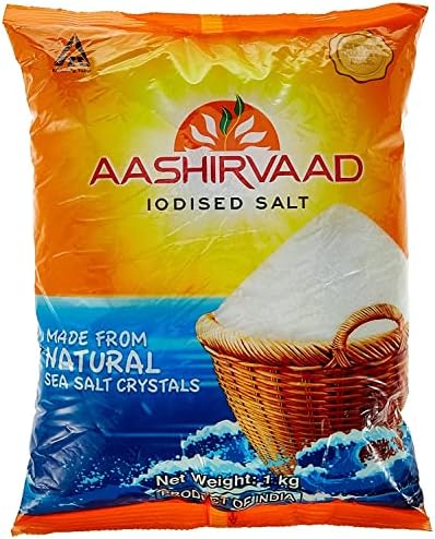 AASHIRVAAD IODISED SALT 1 KG price in UAE | Amazon UAE | kanbkam