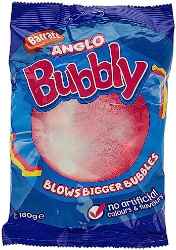 Barratt anglo bubbly bubble gum bag 180 g, One Size price in UAE ...