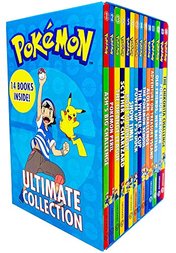 Buy Pokemon Ultimate Collection Series Books 1-14 Set (Ash's Big ...