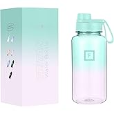 Amazon.com: IRON °FLASK Clear Tritan Trekker Water Bottle with Chug Lid ...