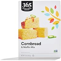 Amazon.com : 365 by Whole Foods Market, Cornbread & Muffin Mix, 15 ...
