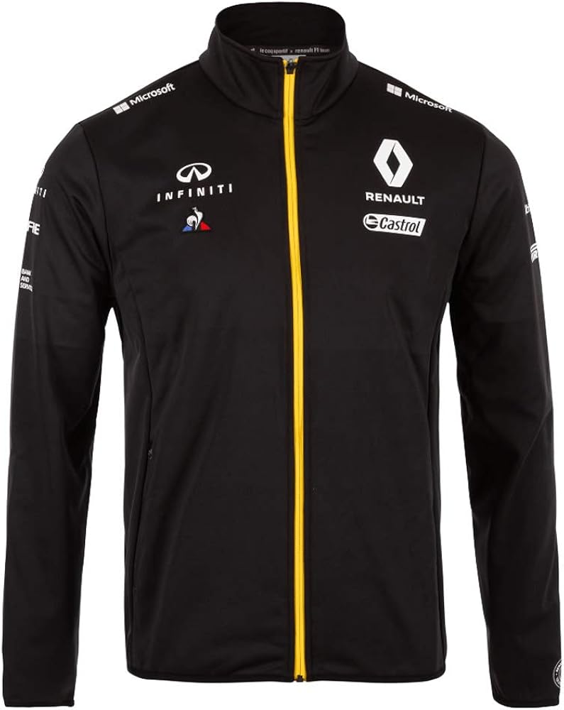 Renault F1 Team Softshell Jacket: Amazon.co.uk: Clothing