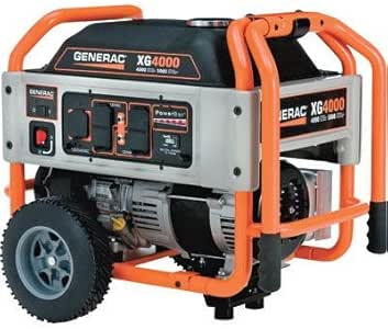 Amazon.com : Generac: Portable Generator 5000 Surge Watts, 4000 Surge ...