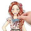 Style Me Up - Fashion Design Coloring Sketch Book for Girls and Boys ...