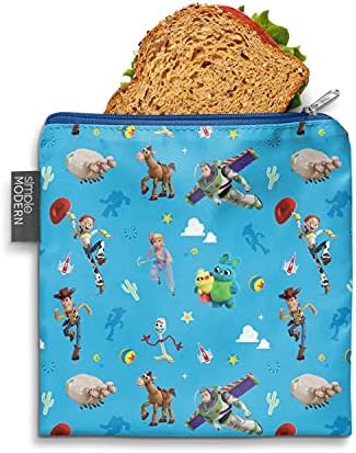 Simple Modern Disney Pixar Reusable sandwich Bag for Kids, Boys | Food ...