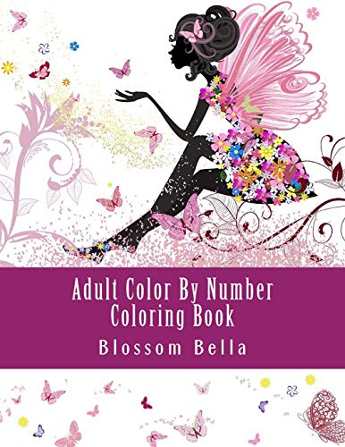 Amazon.com: Adult Color By Number Coloring Book: Jumbo Mega Coloring By ...