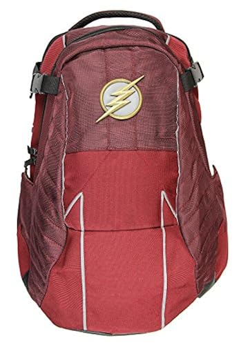 DC Comics The Flash Built Uniform Suit Comic Book Superhero Backpack ...