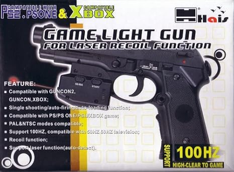 Hais Xbox/PS2 Light Gun With Laser Precision Shooting, Support 50-100Hz ...