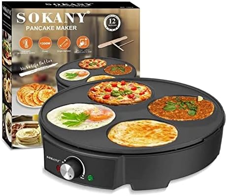 Sokany Electric Pancake Baking Maker-SK 1003 price in Egypt | Amazon ...