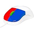 Amazon.com: Clevy Kids Mouse - Colorful Ergonomic USB Computer and ...
