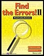 Amazon.com: Find the Errors! II: Proofreading Activities (Walch ...