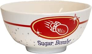 Amazon.com | OFFICIAL Fallout Sugar Bombs Cereal Bowl | Tough Ceramic ...