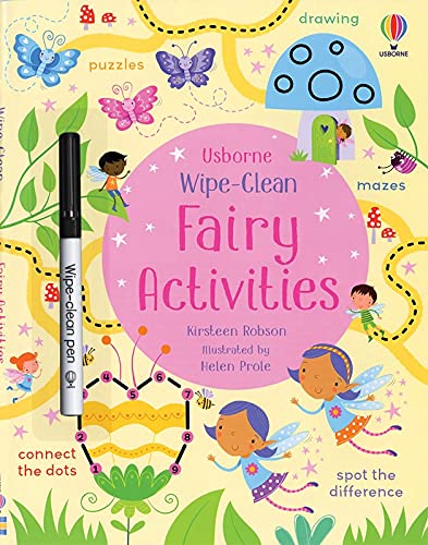 Wipe-Clean Fairy Activities: Kirsteen Robson, Helen Prole ...