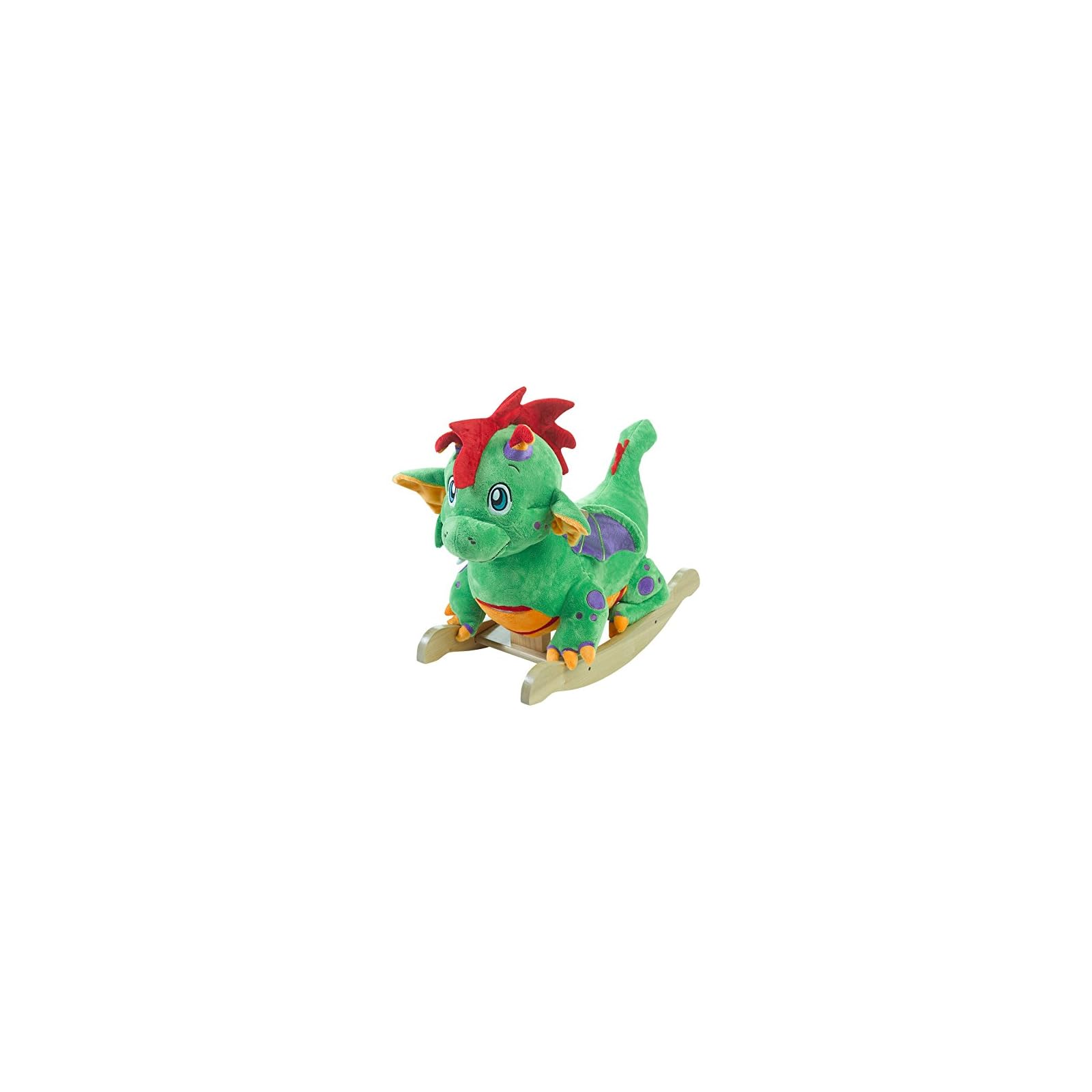 Rockabye Poof the Lil' Dragon Rocker, One Size - Epic Kids Toys