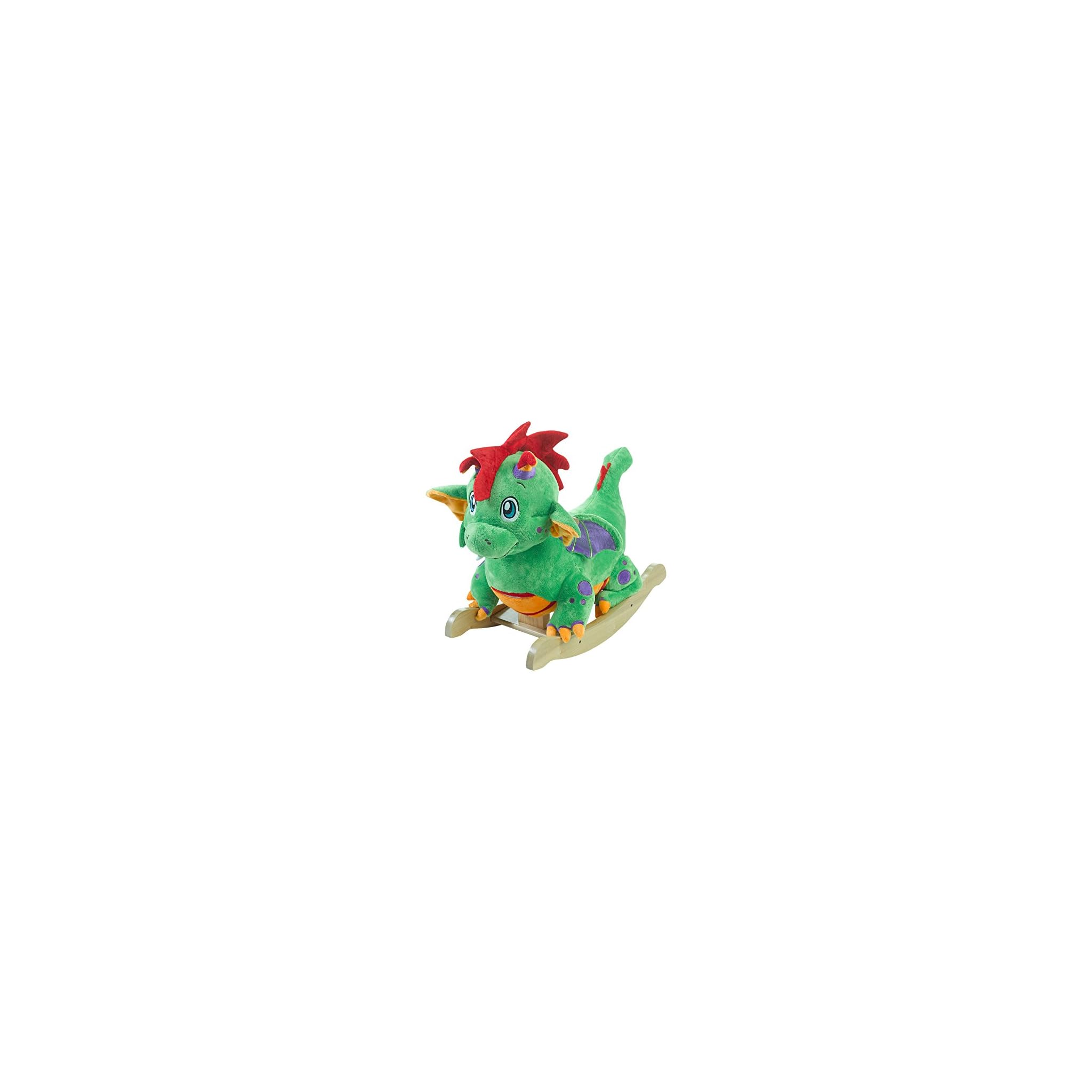 Rockabye Poof the Lil' Dragon Rocker, One Size - Epic Kids Toys