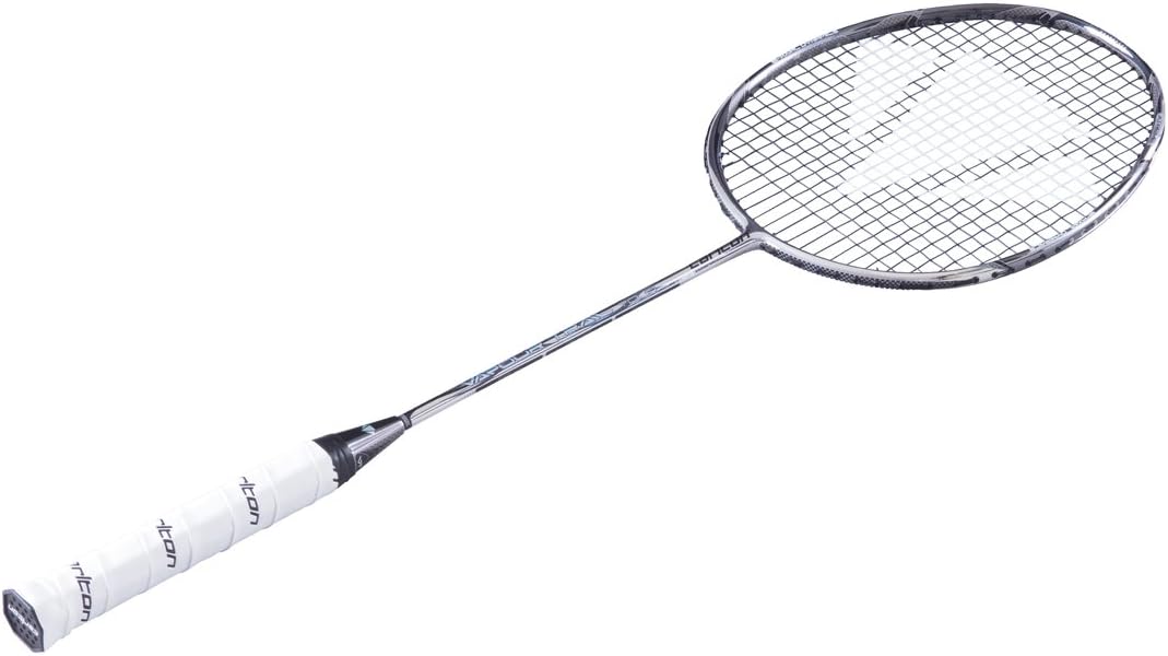 Carlton Vapour Trail Tour Badminton Racket - Silver: Amazon.co.uk ...