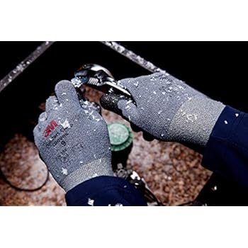 Amazon.com : 3M Super Grip 200 All Day Comfort Nitrile Foam Coated Work ...
