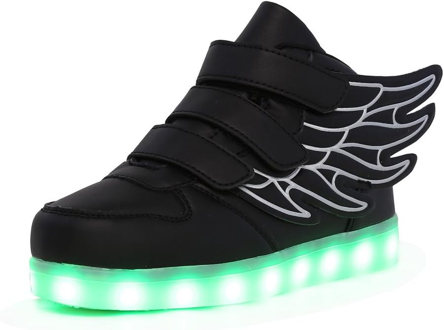 CIOR Wings LED Light up Shoes 11 Colors Flashing Rechargeable Sneakers ...