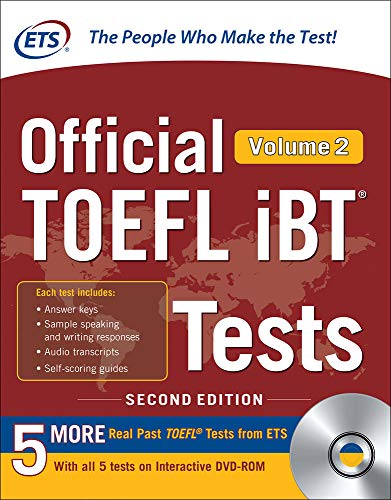 Official TOEFL iBT Tests Volume 2, Second Edition: Educational Testing ...