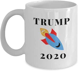 Amazon.com: Donald Trump Coffee Mug, 2020 Election, Funny Gifts for Men ...