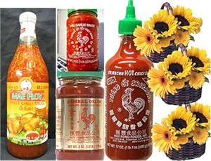 Amazon.com : Chili Sauce Gift Set (8) bottles / 4 Varieties Chili Sauce ...