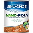SEAL-ONCE Nano+Poly Ready Mix Penetrating Wood Sealer & Stain with ...