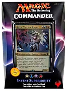 Amazon.com: MtG Commander 2016 Invent Superiority Deck: Toys & Games