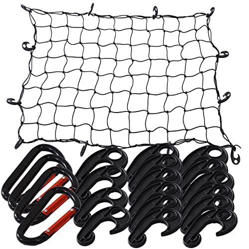 47"x 36" Cargo net Bungee Nets Stretches to 80"x 60", Holds More Than ...