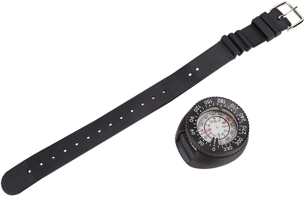 Jadeshay Compass Waterproof Wrist Diving Compass Night Vision Wrist ...