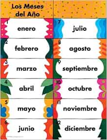 Los Meses del Ano (Spanish Edition): Schaffer, Frank: 9780768214147 ...