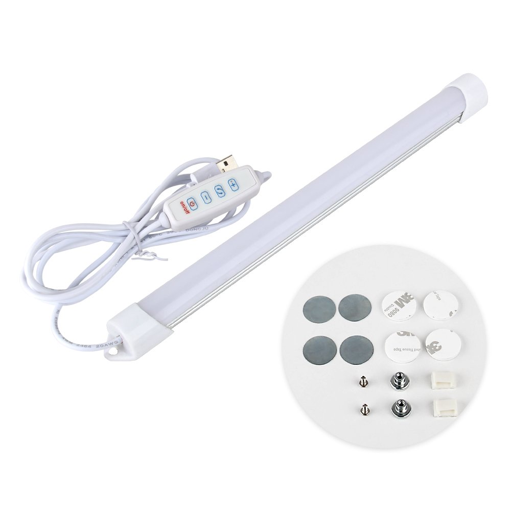 Kecent Portable USB 5W Desk Lamp Night Light Under Cabinet Lighting Led ...