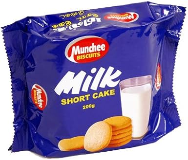 Munchee Milk Short Cake Biscuits Pack of 6: Amazon.co.uk: Grocery