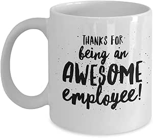 Staff Appreciation Gifts Mug for Best Employees Thank You (15oz ...