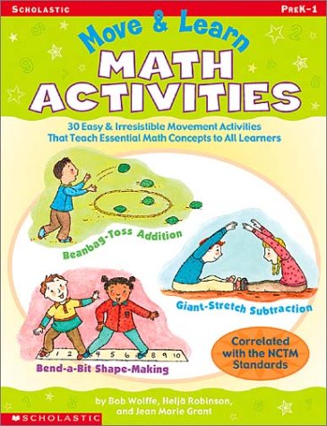 Move & Learn Math Activities: 30 Easy & Irresistible Movement ...