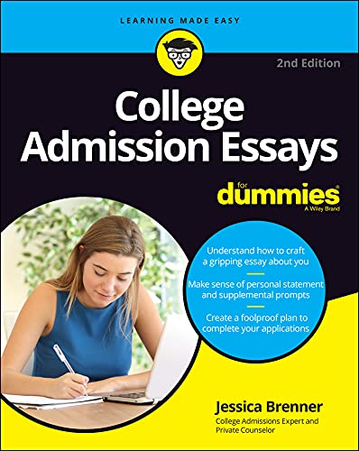 Amazon.com: College Admission Essays For Dummies eBook : Brenner ...