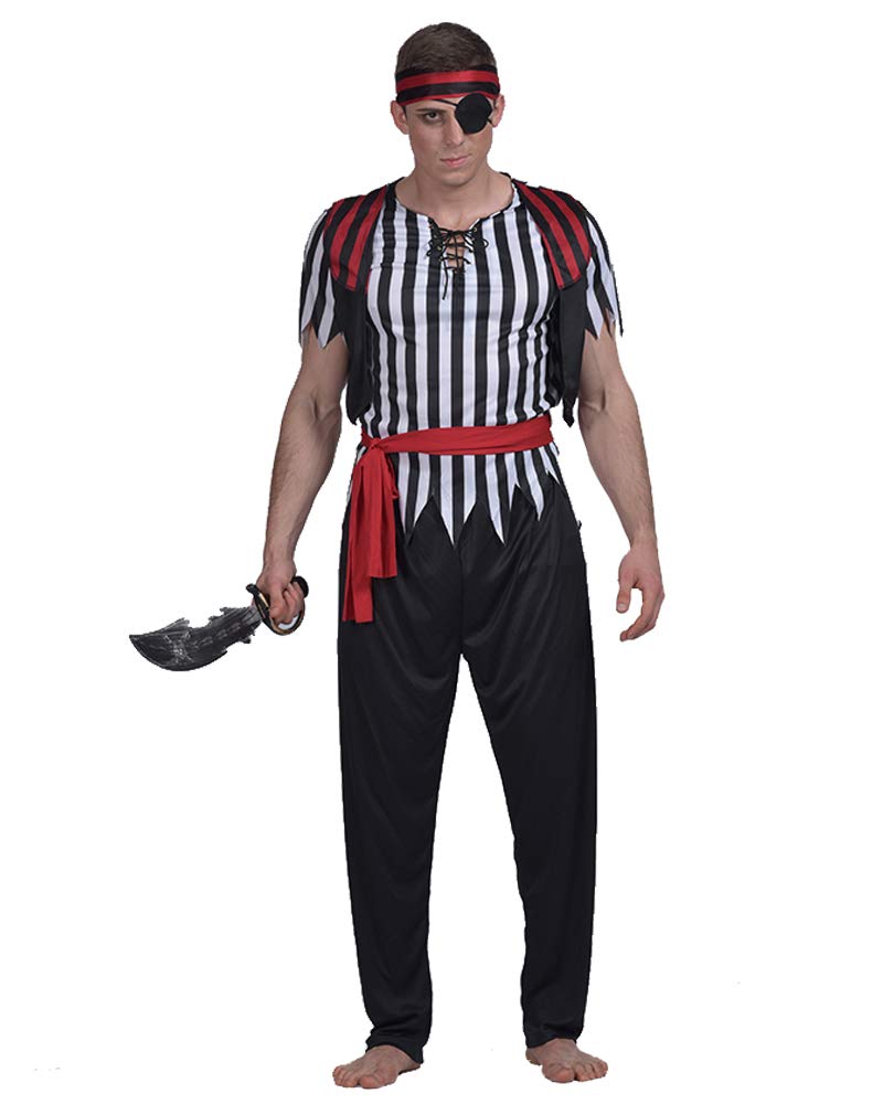 EraSpooky Halloween Adult Pirate Matey Men's Costume for sale | Katy ...