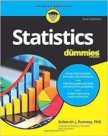 Amazon.com: Statistics For Dummies (For Dummies (Lifestyle ...