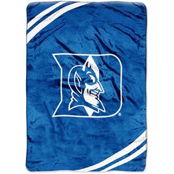 Amazon.com: Duke Blue Devils 60"x80" Royal Plush Raschel Throw Blanket ...
