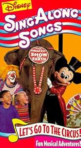 Amazon.com: Disney Sing Along Songs - Let's Go to the Circus! [VHS ...