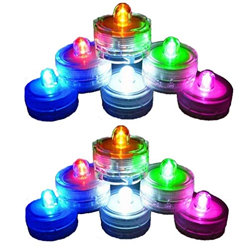 Amazon.com: Bright LED Battery Operated Flameless Tea Light ...