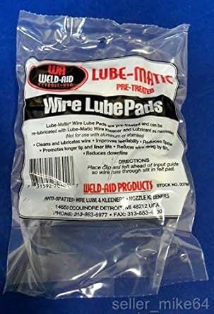 Lube-Matic Lube Pads, 6 Pack, Pre-Treated, Lot Of 6, Nib: Amazon.com ...