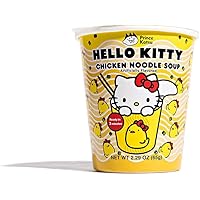 Amazon.com : Hello Kitty Noodle Soup 6-Pack(65g/cup) (Chicken flavor ...