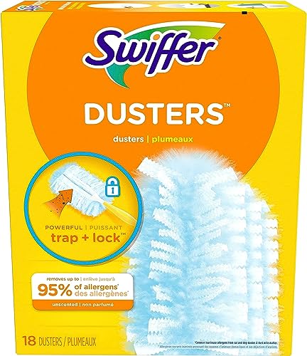 Swiffer Feather Dusters Multi Surface Duster Refills Bamboo White 18 Count Pricepulse
