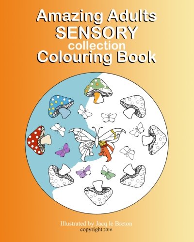 Amazon.com: Amazing Adults Colouring Book: Sensory collection ...