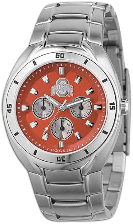 Amazon.com: Ohio State Fossil Men's NCAA Multifunction Watch: Watches