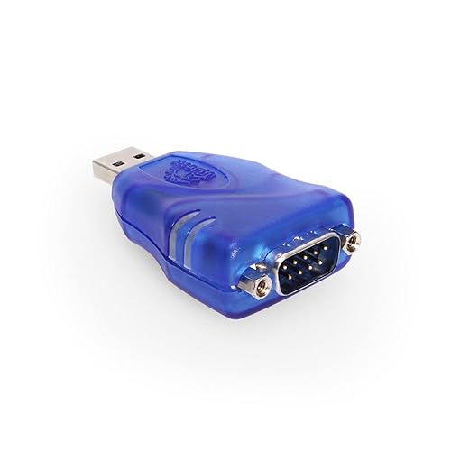 USBGear USB to RS-232 Serial Adapter Cable - DB9 Male, FTDI Chipset, RX ...