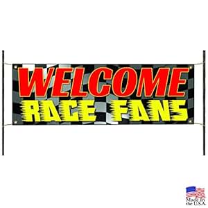 Amazon.com : Welcome Race Fans! Sports Gala Festival Promotion ...