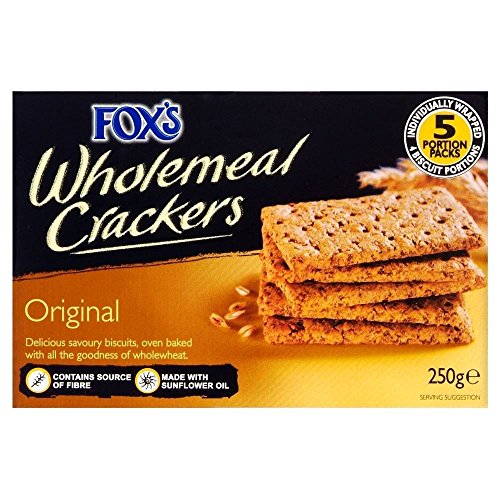 721865357404 - Fox's Original Wholemeal Crackers (250g) Pack Of 6 | UPC ...